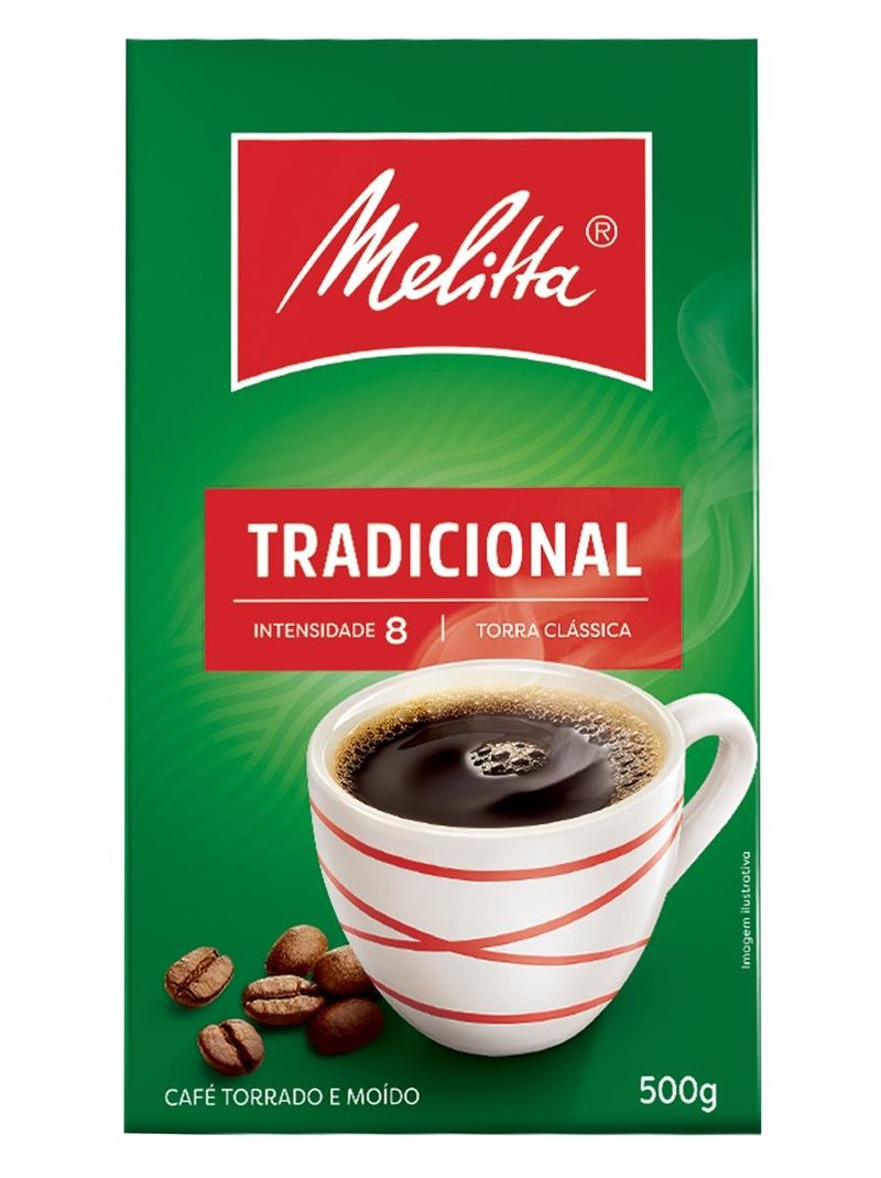 Café Vácuo Tradicional Melitta - 500g