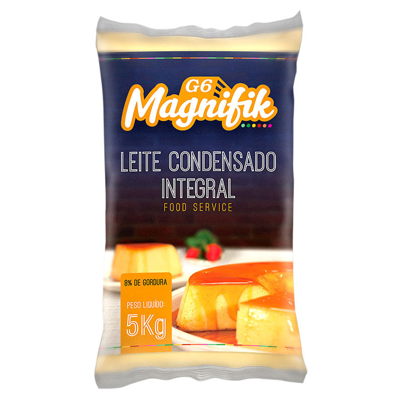 Leite Condensado Bag Magnifik 5kg