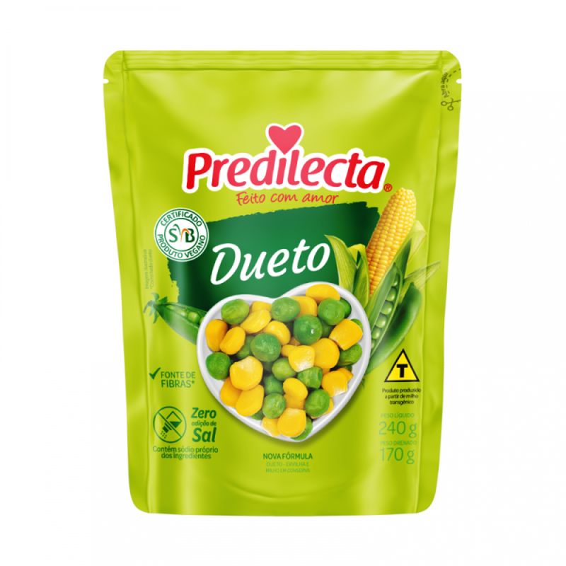 Dueto em Conserva Stand Up Drenado Predilecta - 170g