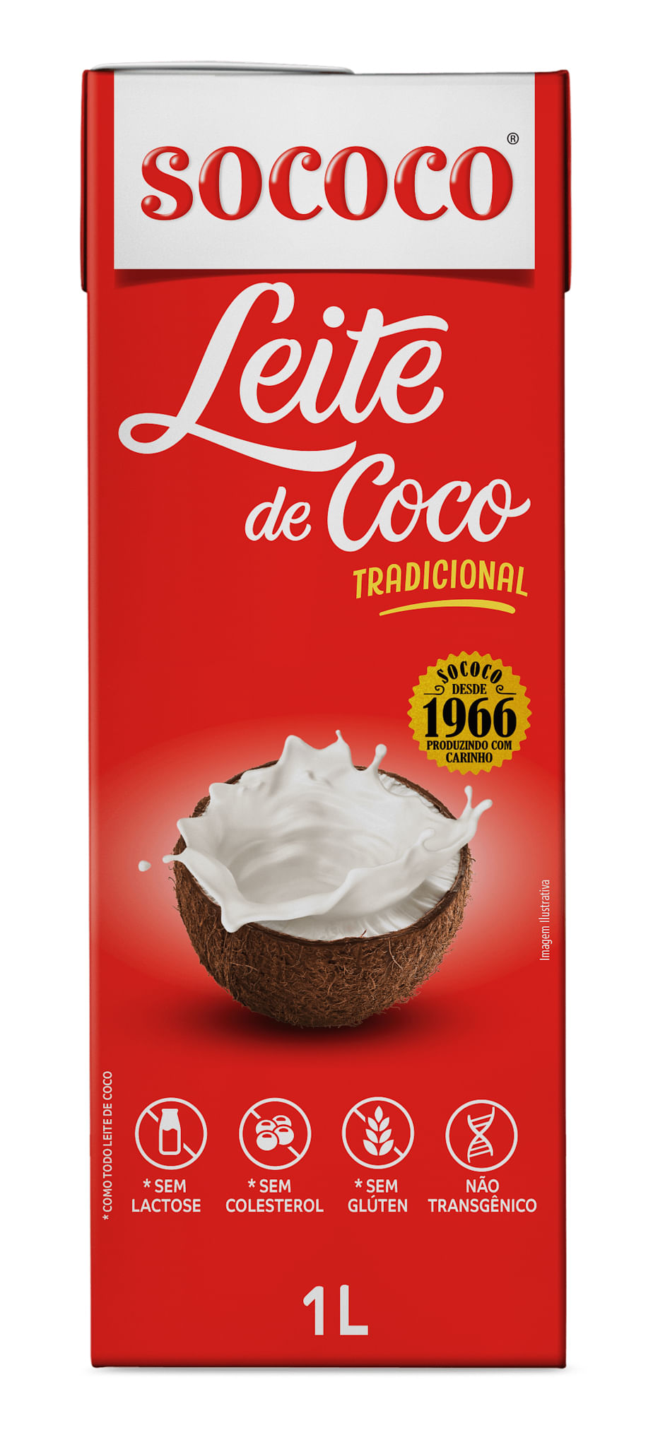 Leite De Coco Tradicional 1l Sococo
