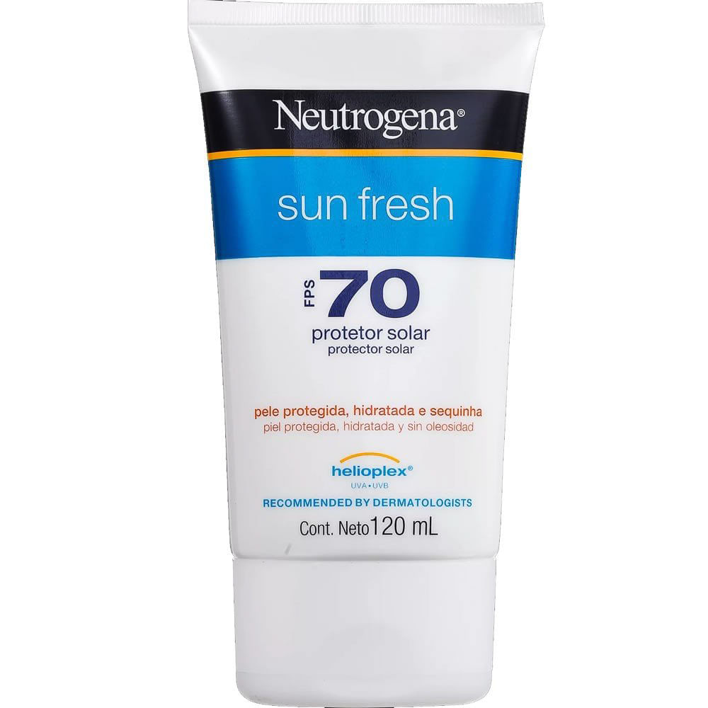 Neutrogena Protetor Solar Sun Fresh Fps70 120ml