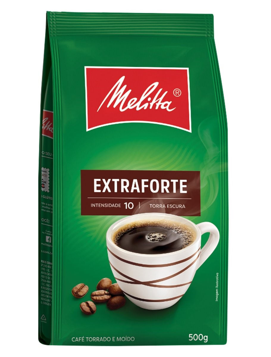 Café Pouch Melitta Extra Forte 500g Melitta