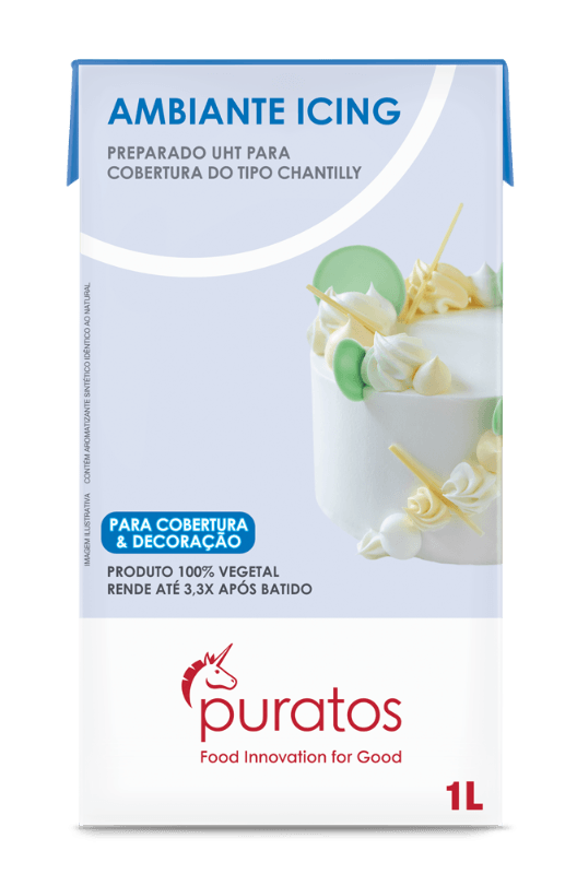 Creme Vegetal Ambiante Icing Puratos - 1L
